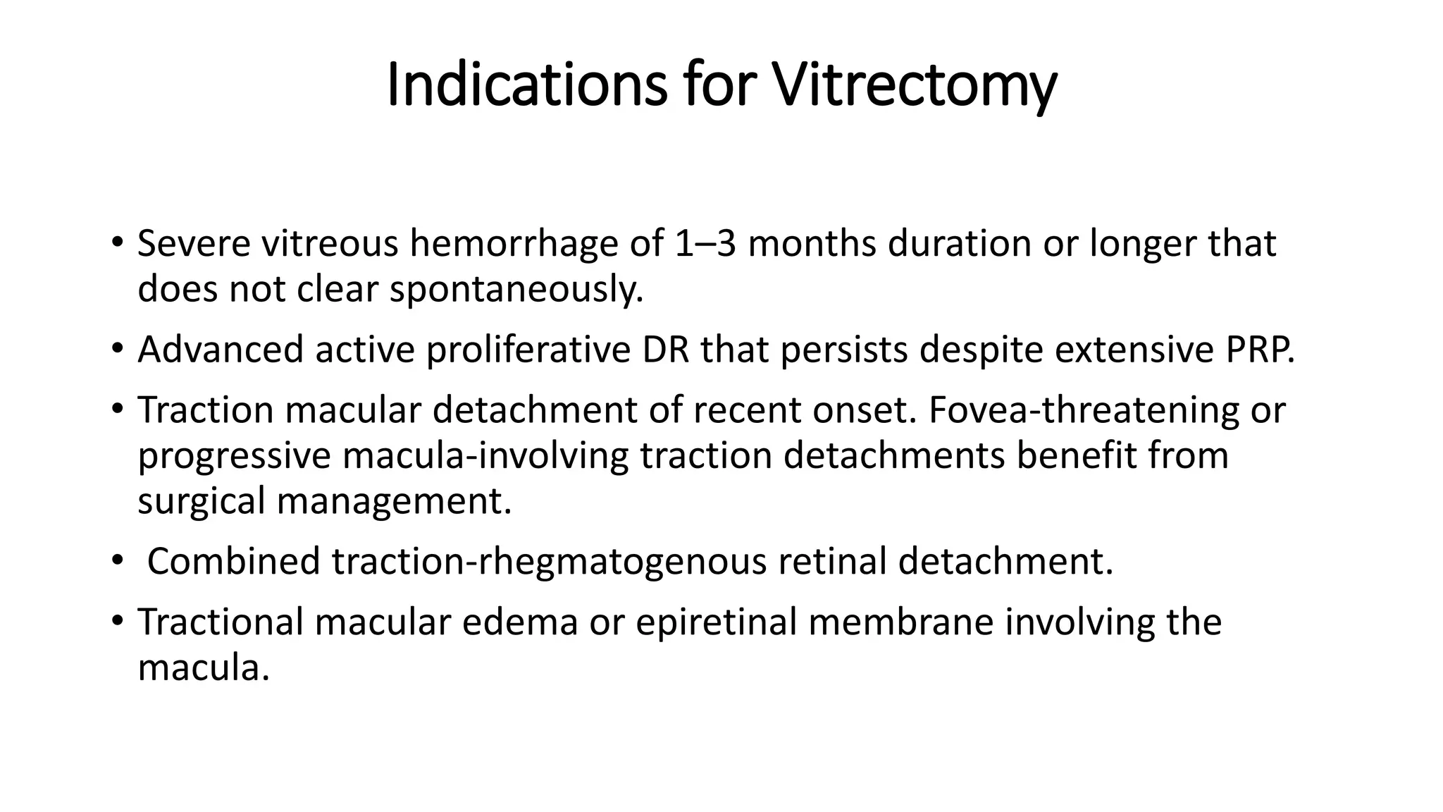 Management of diabetic retinopathy | PPTX