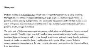 Management of DMManagement of DM-2Management of DM-2 | PPTX