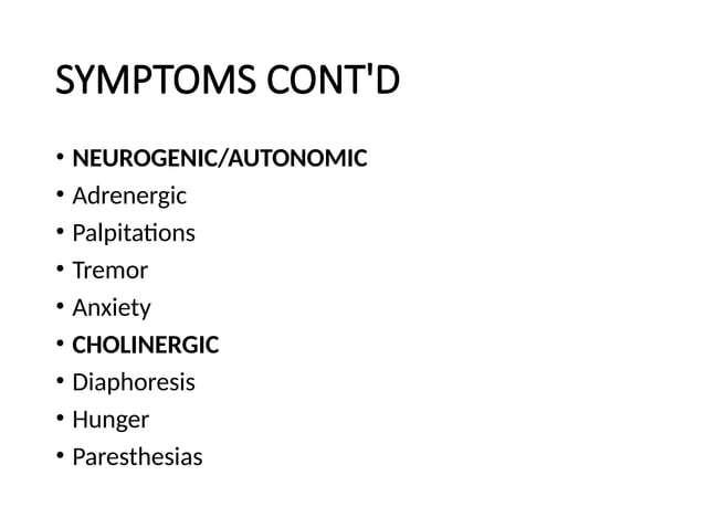 MANAGEMENT_OF_DM_EMERGENCIES and treatment | PPT
