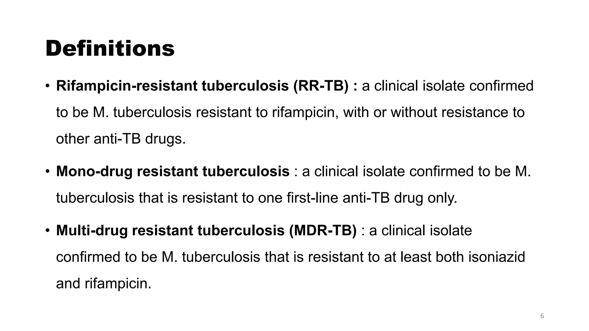 Management of DR-TB | PPTX