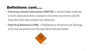 Management of DR-TB | PPTX