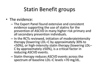 Management of dyslipidemia | PPTX