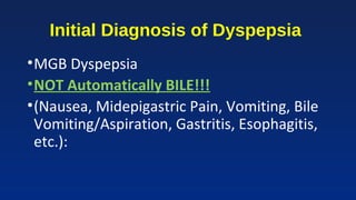 Understanding, Prevention & Treatment Of Symptomatic Bile Reflux | PPT