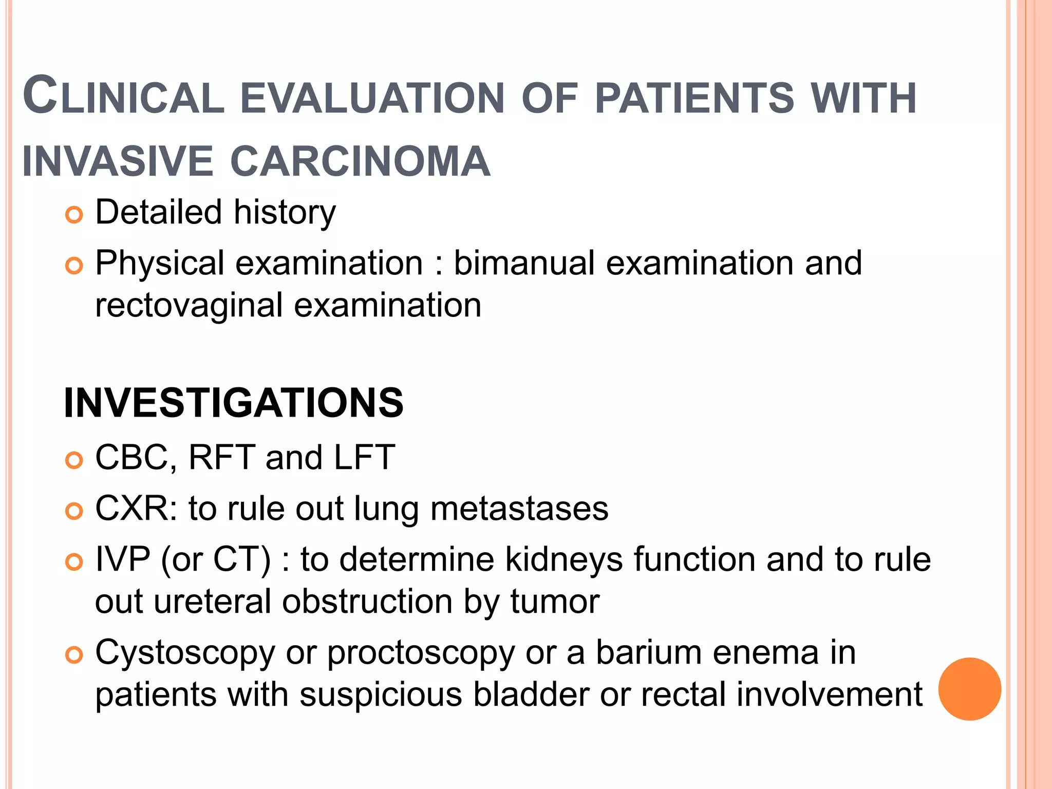 Management of Early Stage Carcinoma Cervix | PPTX