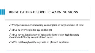 Management of Eating Disorders.pdf(psycho social interventions) | PDF