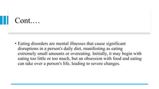 Management of Eating Disorders.pdf(psycho social interventions) | PDF