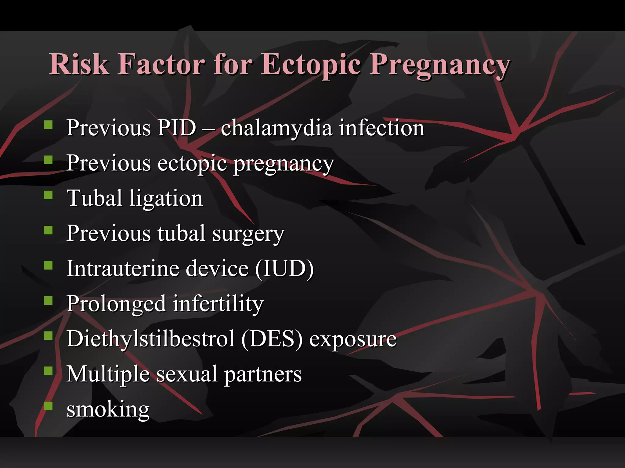 Management of ectopic pregnancy | PPT