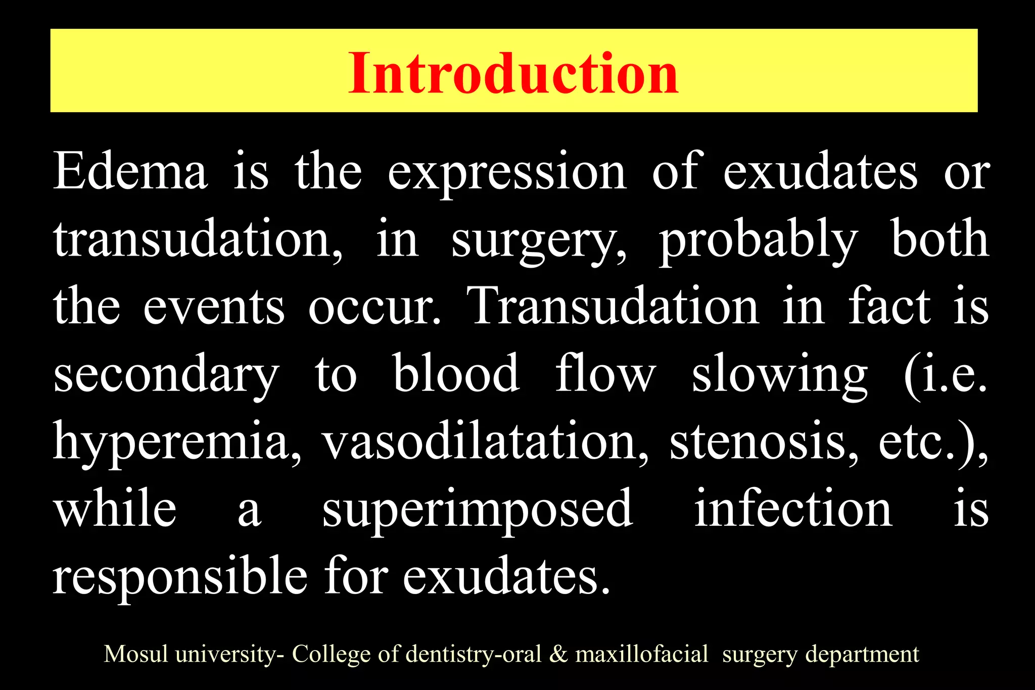 Management of edema in oral and maxillofacial surgery | PDF