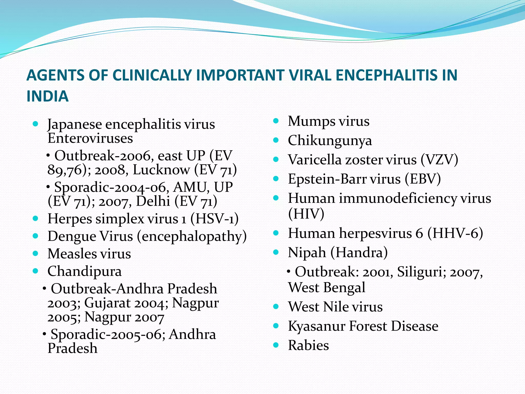 Management of encephalitis | PPTX