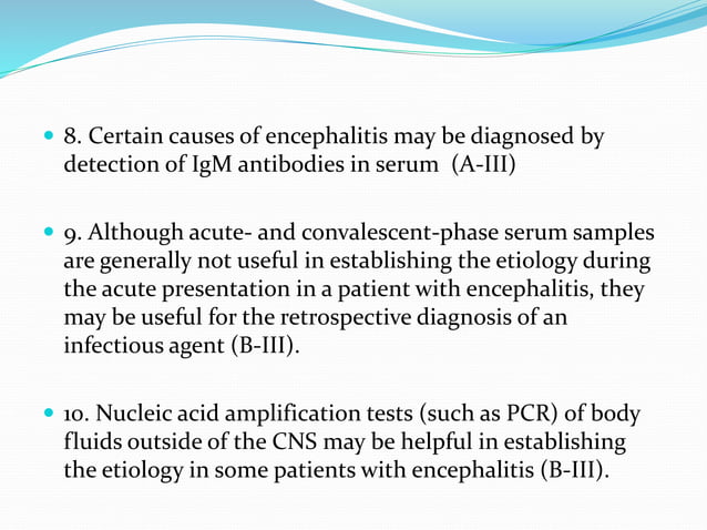 Management of encephalitis | PPTX