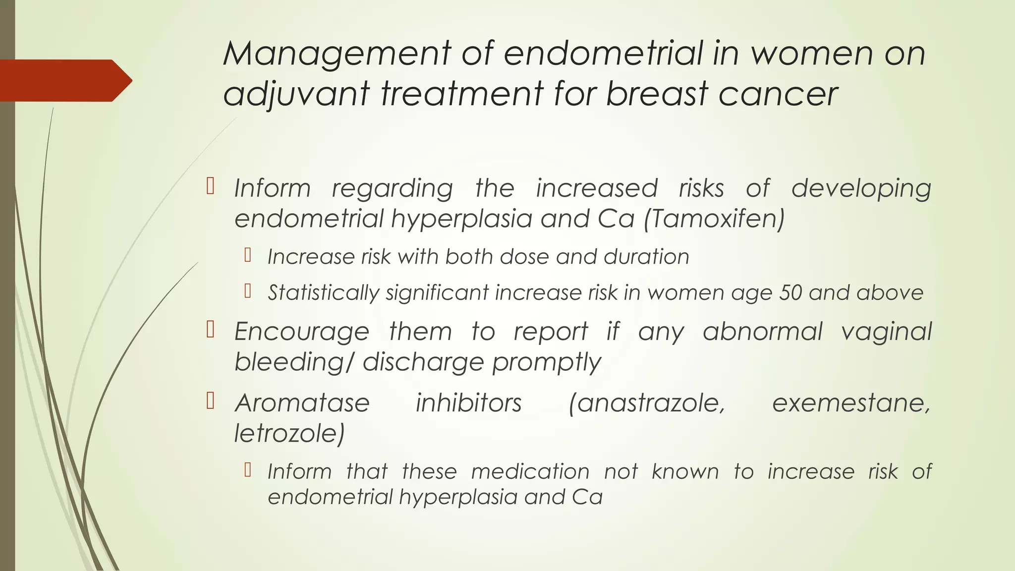 Management of endometrial hyperplasia | PPT