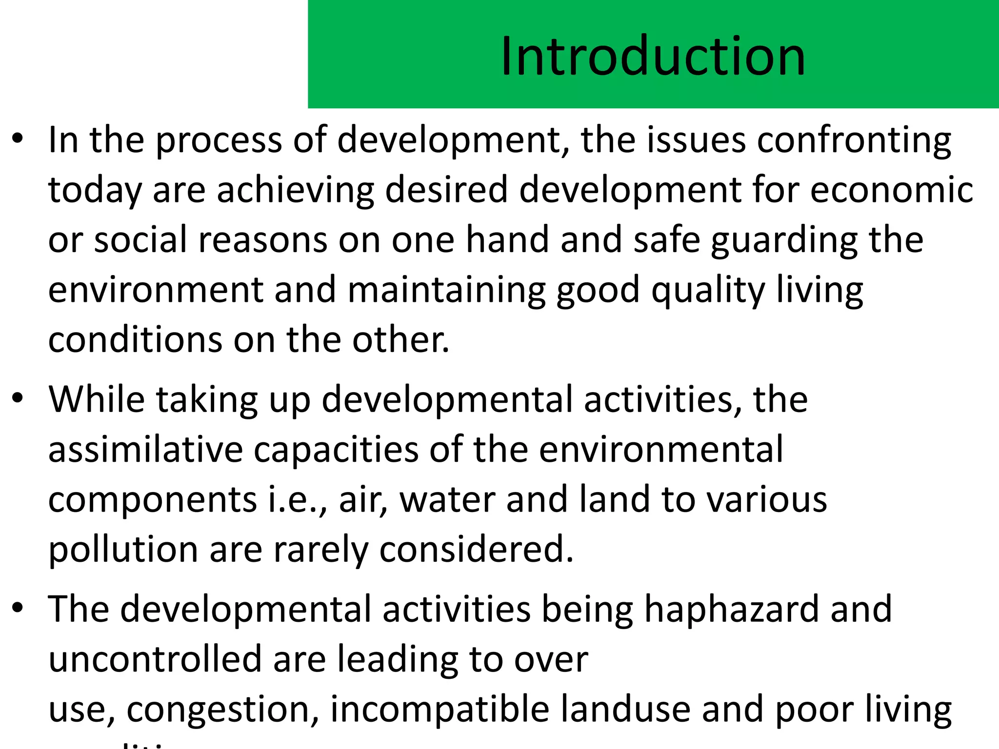 Management of environment to safeguard human health | PPTX