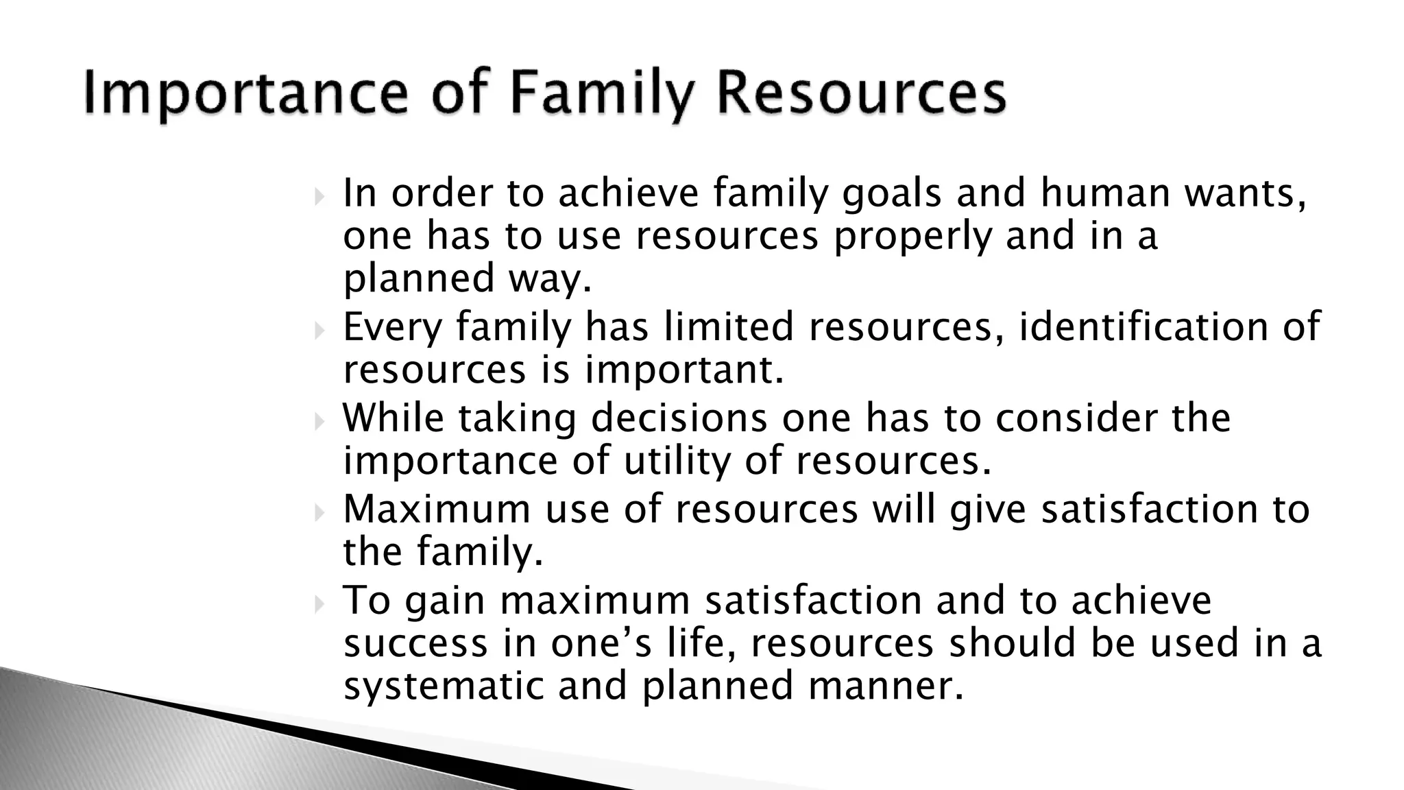 Family resources | PPTX