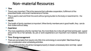 Family resources | PPTX