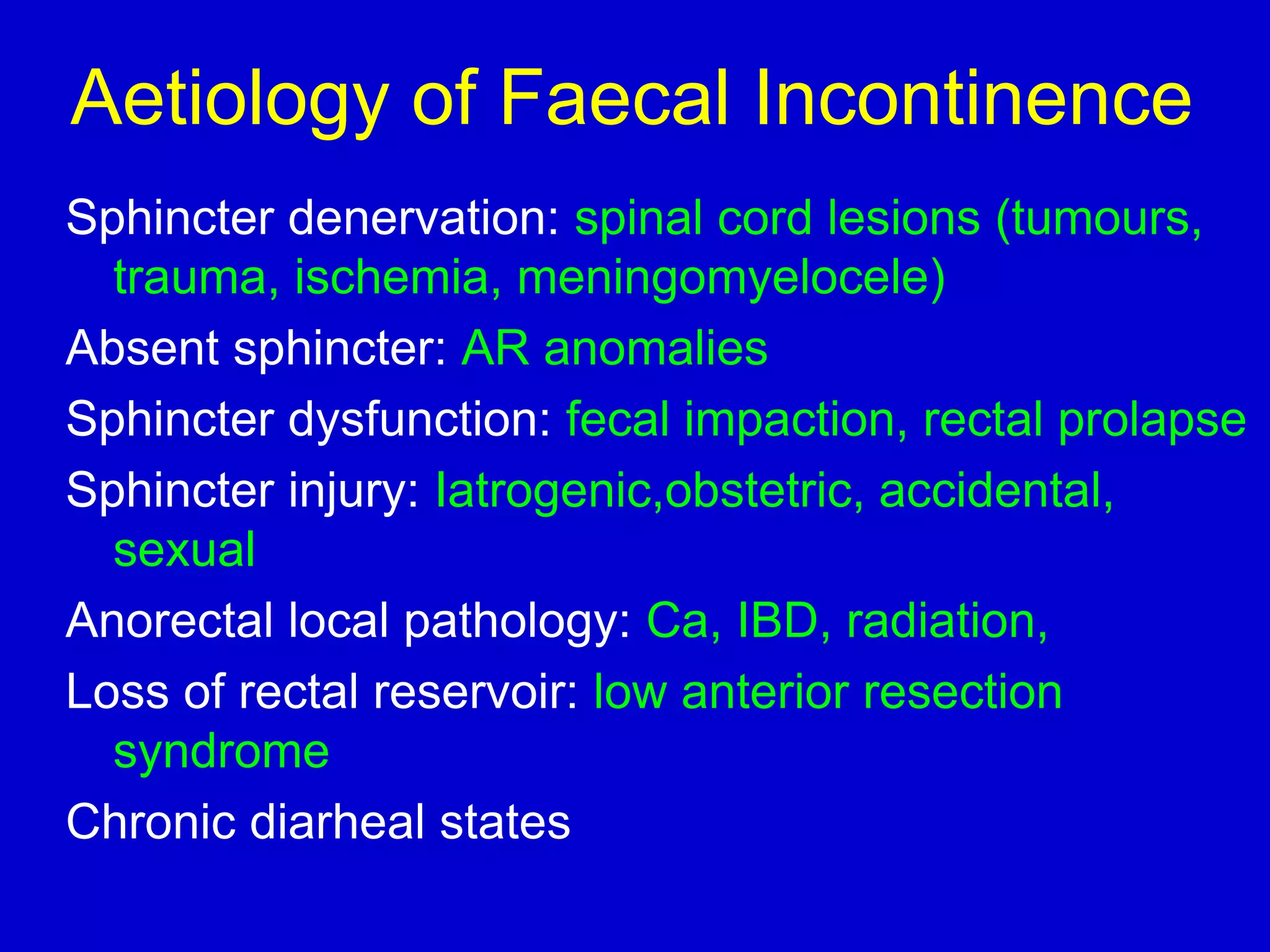 Management of fecal_incontinence | PPT