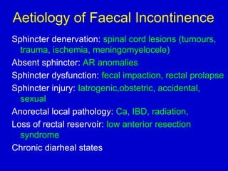Management of fecal_incontinence | PPT