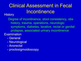 Management of fecal_incontinence | PPT