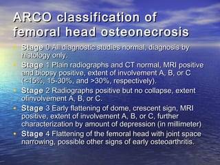 Management of Femoral Head Osteonecrosis. | PPT