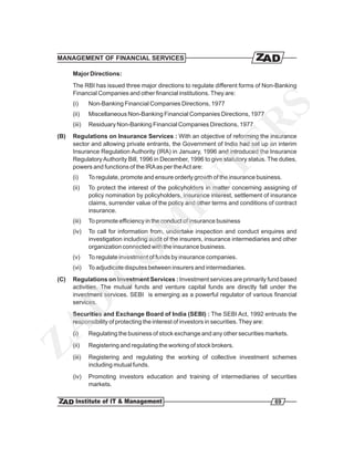 Management of financial services | PDF