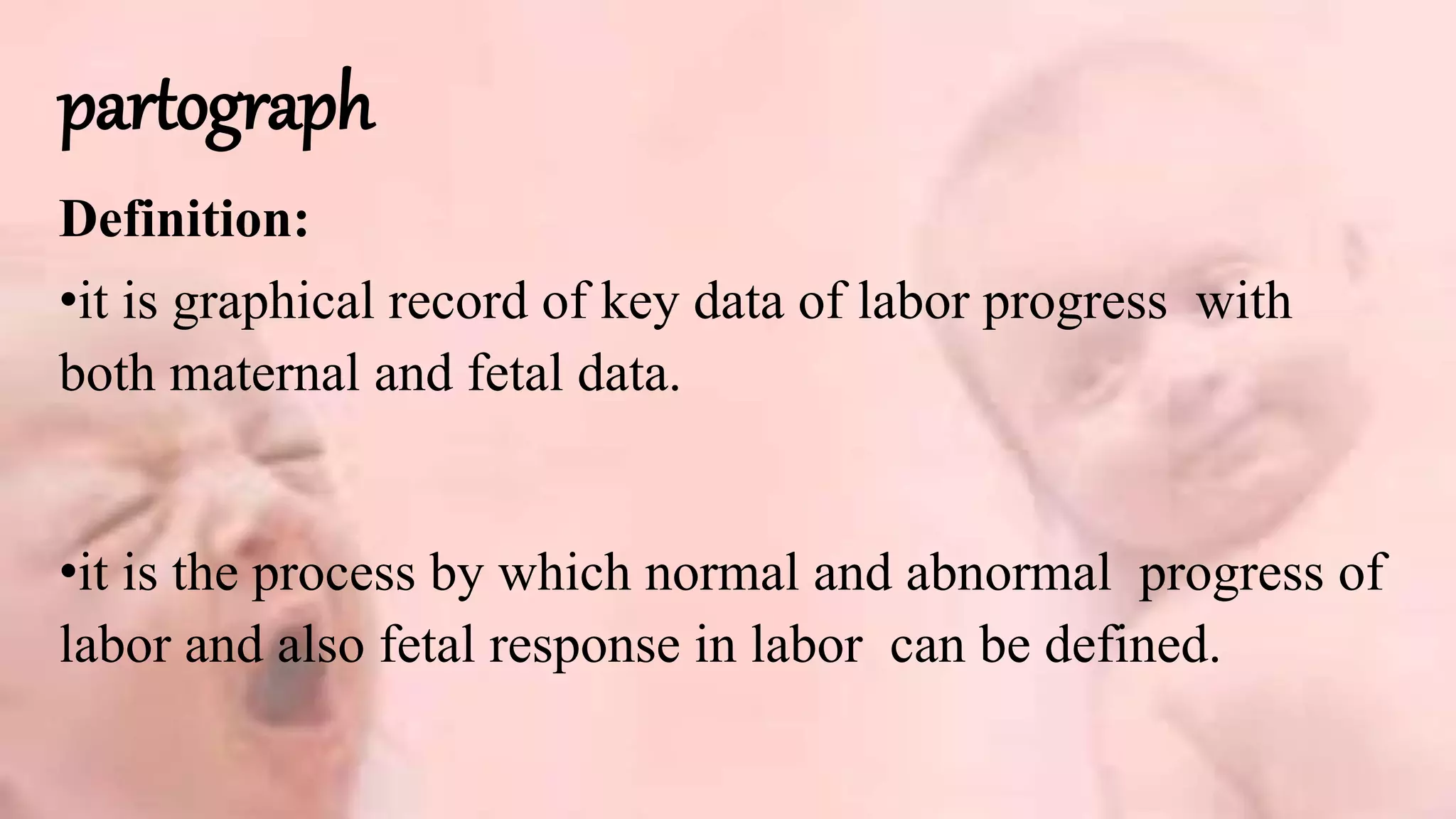Management of first stage labour | PPTX