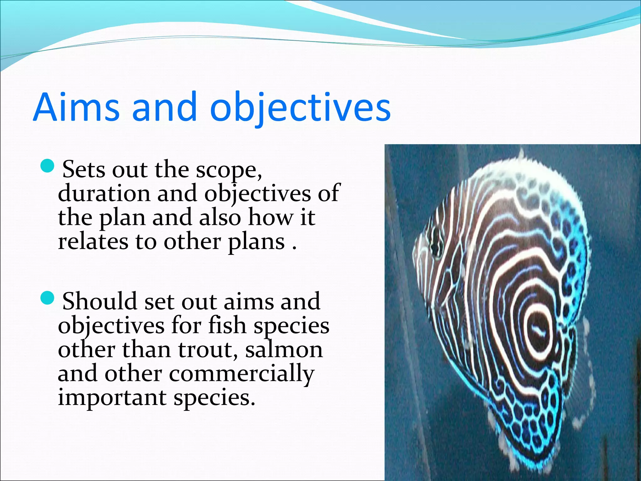 Management of fish production | PPT