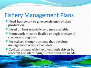 Management of fish production | PPT