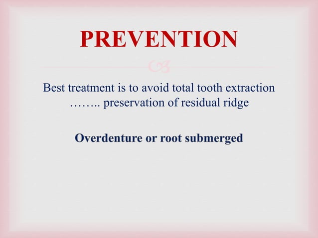 flat ridge management .pptx | Dental Health | Diseases and Conditions