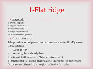 flat ridge management .pptx