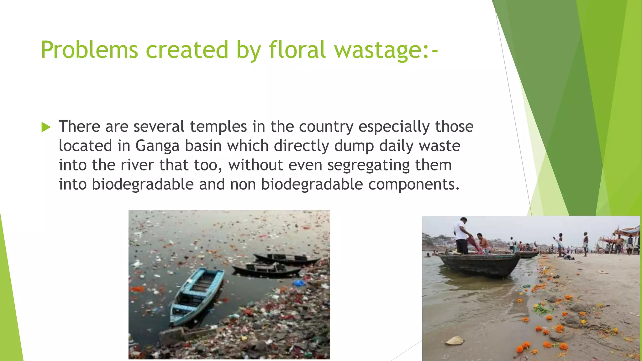 Management of floral wastages | PPTX