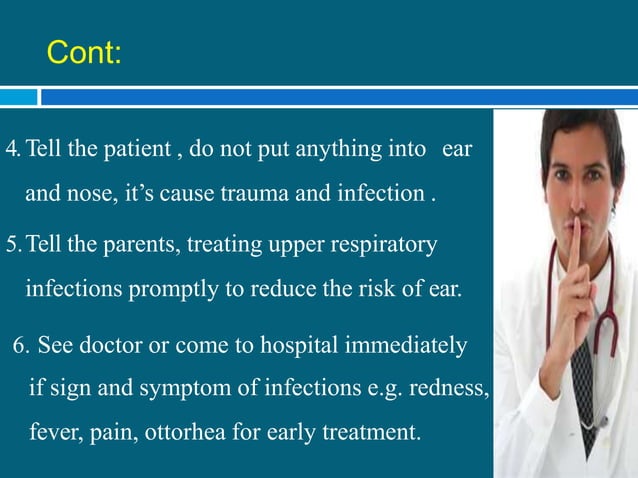 Management of foreignbody in ear | PPTX