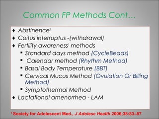 Management of fp side effects2 | PPT