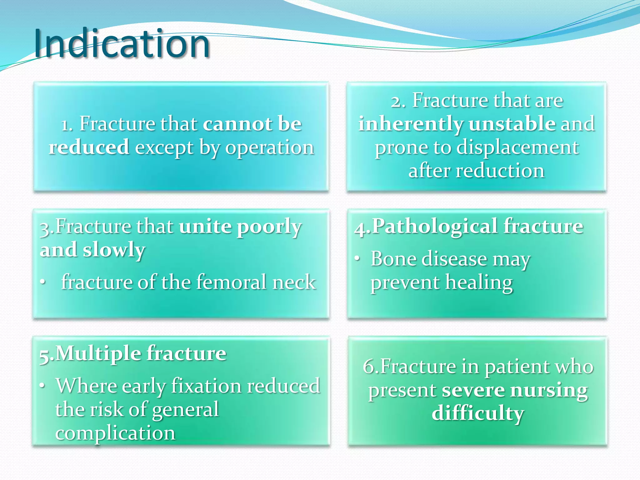 Management of fracture | PPTX