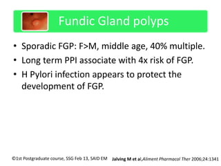 Management of gastric polyps | PPTX