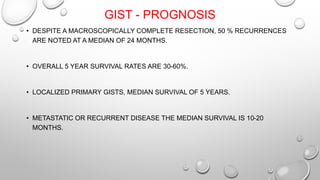 MANAGEMENT OF GIST involving medical and surgical.pptx