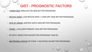 MANAGEMENT OF GIST involving medical and surgical.pptx