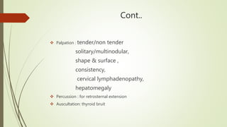 Management of goiter | PPTX
