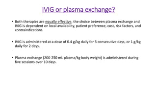 Management of Guillain-Barre syndrome.pptx