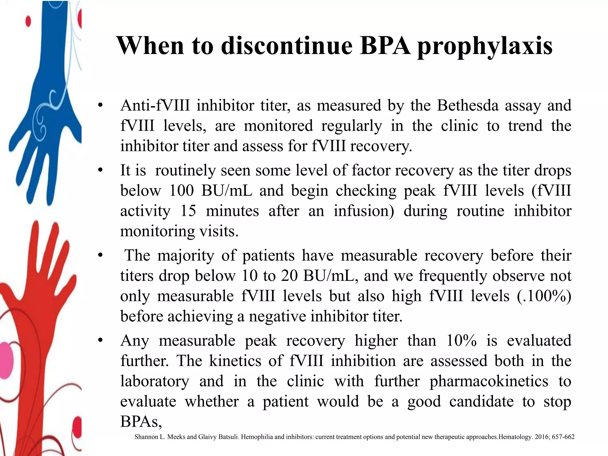 Management of haemophilia | PPTX