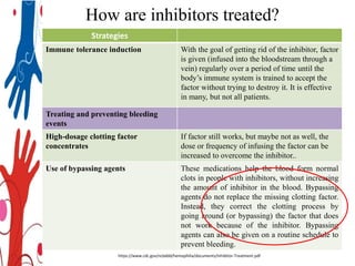Management of haemophilia | PPTX