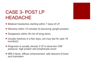 Management of headache | PPTX