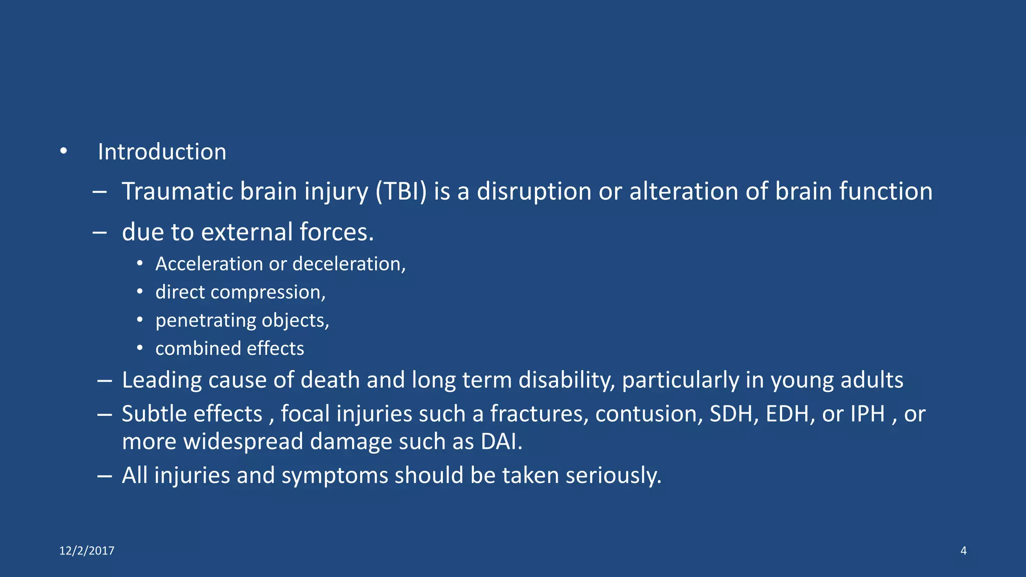Management of head injury by Dr,Dawit Mekonnen @ jimma university ...