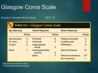management of head trauma.ppt for medical students | PPT