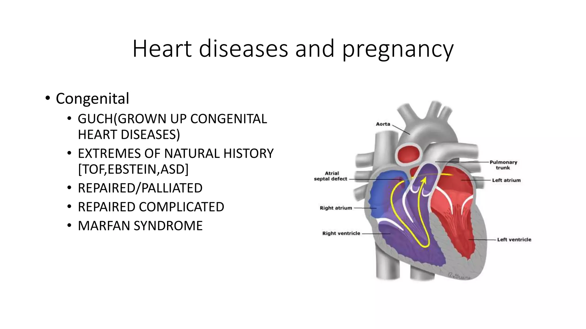 Heart diseases during pregnancy | PPTX