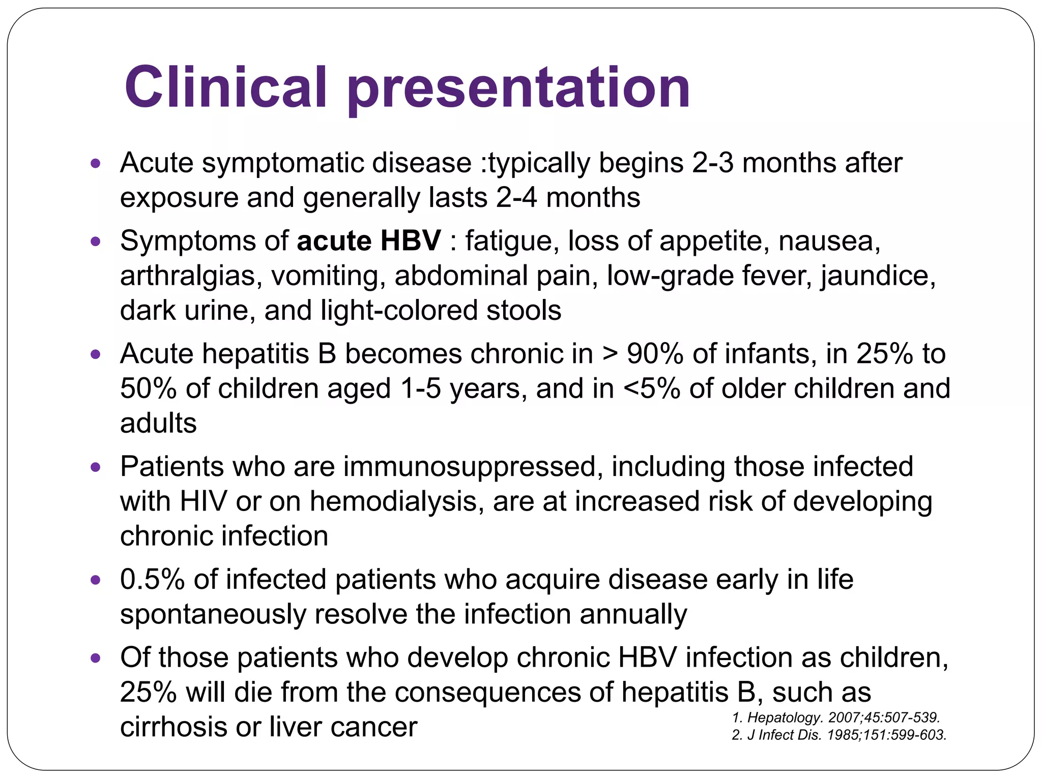 Management of Hepatitis B | PPTX