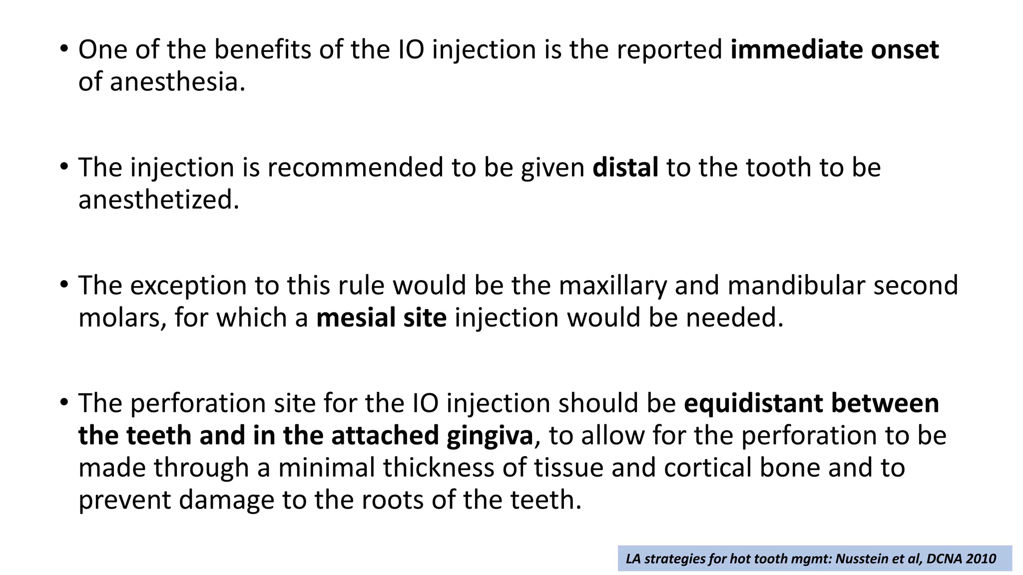 Management of hot tooth | PPTX