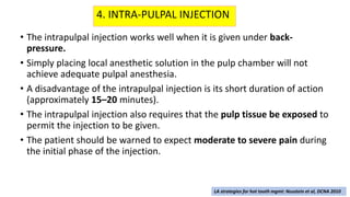Management of hot tooth | PPTX