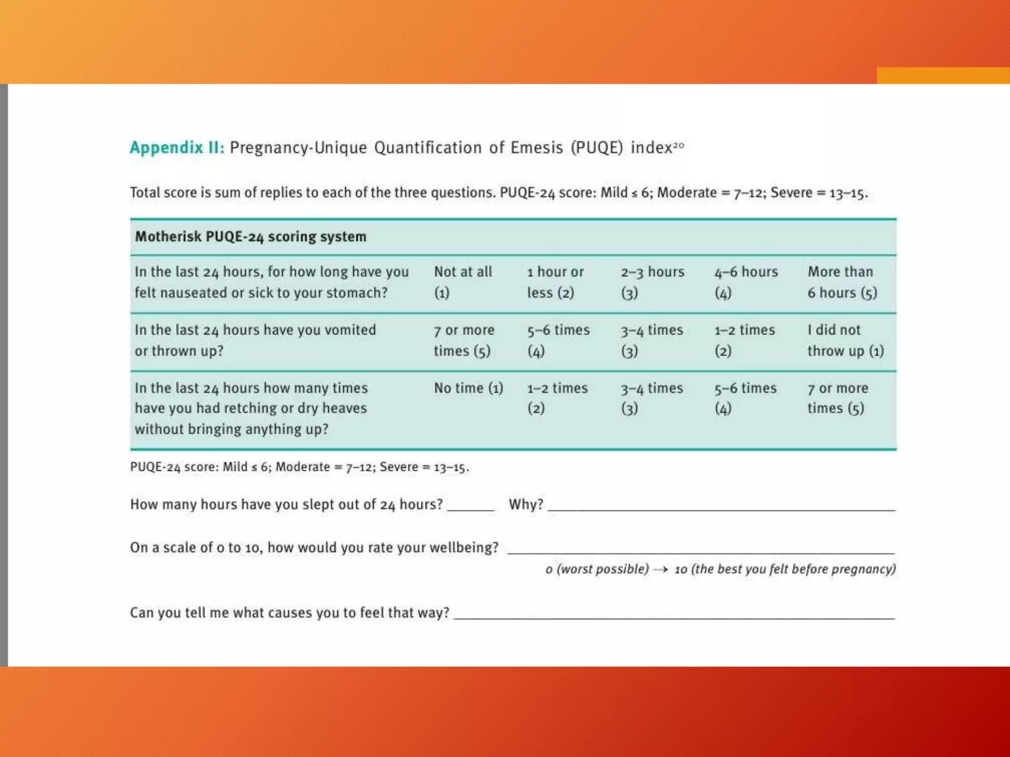 Management of hyperemesis gravidarum rcog 2016 | PPTX