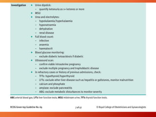 Management of hyperemesis gravidarum rcog 2016 | PPTX