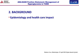 ADA EASD Management of hyperglycemia in type 2 | PPT