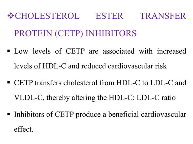 Management of Hyperlipidemia | PPTX